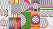 Free Geometric Video Overlays | monzoom.com